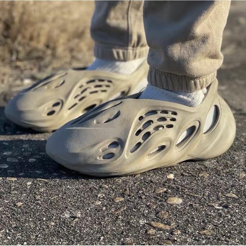 Yeezy foam runner Stone Sage crocs Sandals for men Indoor Slippers ...