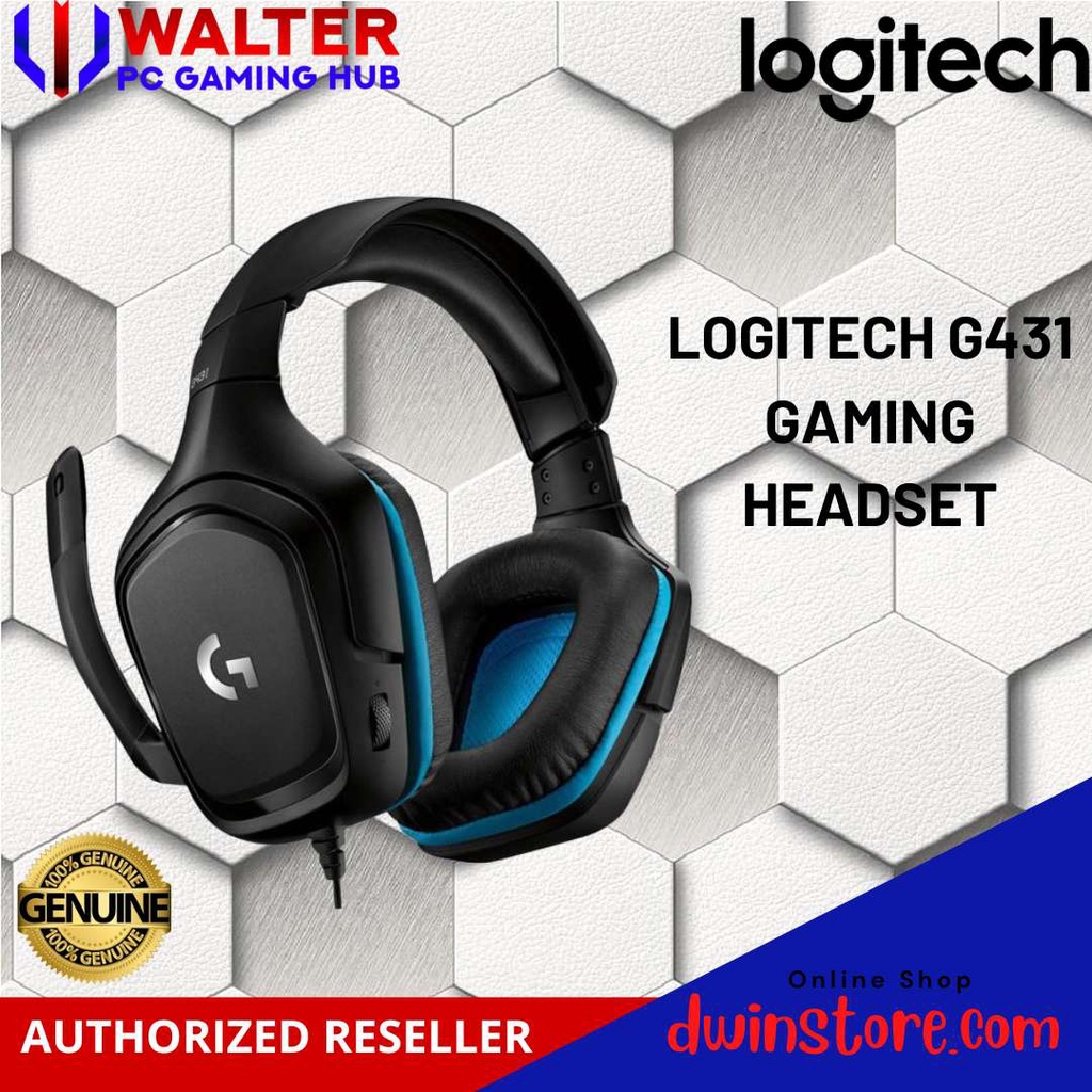 LOGITECH G431 GAMING HEADSET | Shopee Philippines