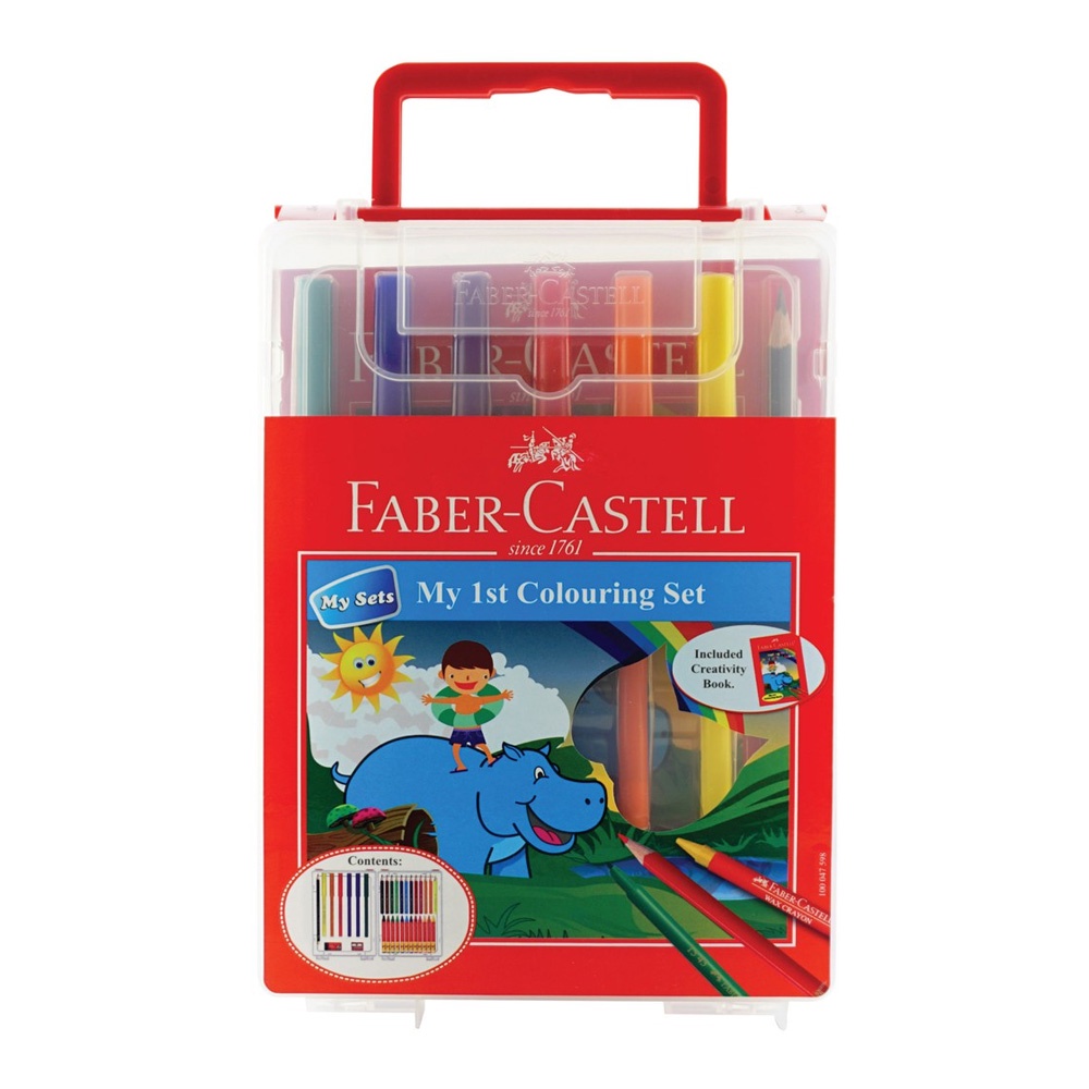 Faber-Castell First Colouring Set [12570804] | Shopee Philippines
