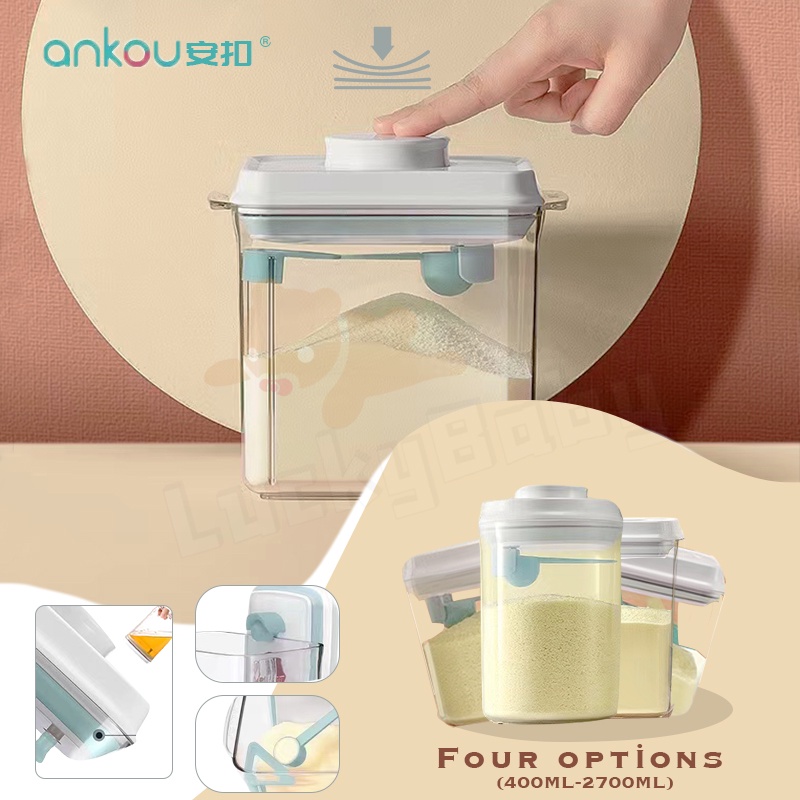 Ankou Milk Container For Baby Storage Milk Plastic Storage Box ...