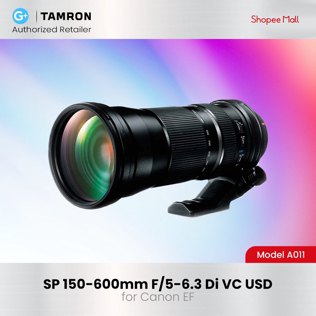 Tamron A011 SP 150-600mm F/5-6.3 Di VC USD Camera Lens | Shopee Philippines