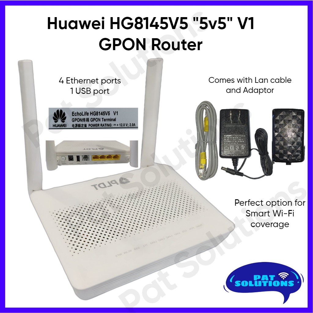 5v5 GPON HG8145v5 Router - ONT Secondhand | Shopee Philippines