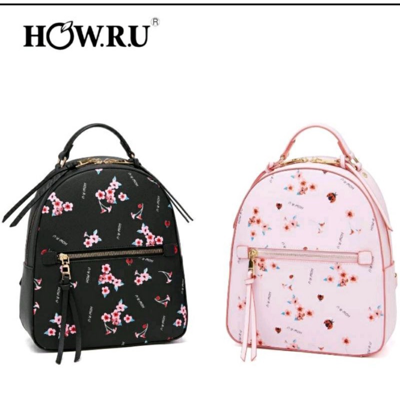 HOWRU BACKBAGS FLOWER | Shopee Philippines