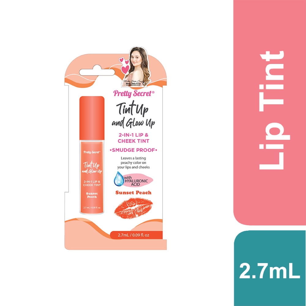 PRETTY SECRET Sunset Peach Lip & Cheek Tint 2.7Ml | Shopee Philippines