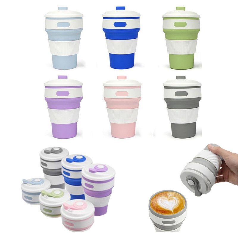 high quality COLLAPSIBLE COFFEE CUP 350ML | Shopee Philippines