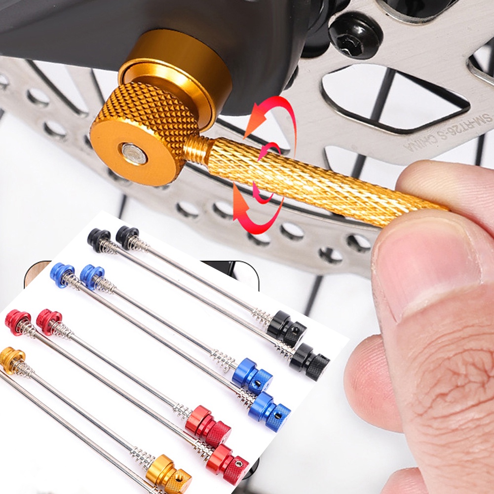New-WO Bicycle Wheels Quick Release Post Portable Bike Quick Release ...