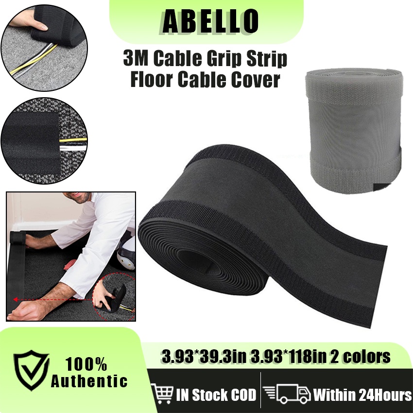 1/3 Meter Adjustable Cable Cord cover with Adhesive Velcro Cable ...