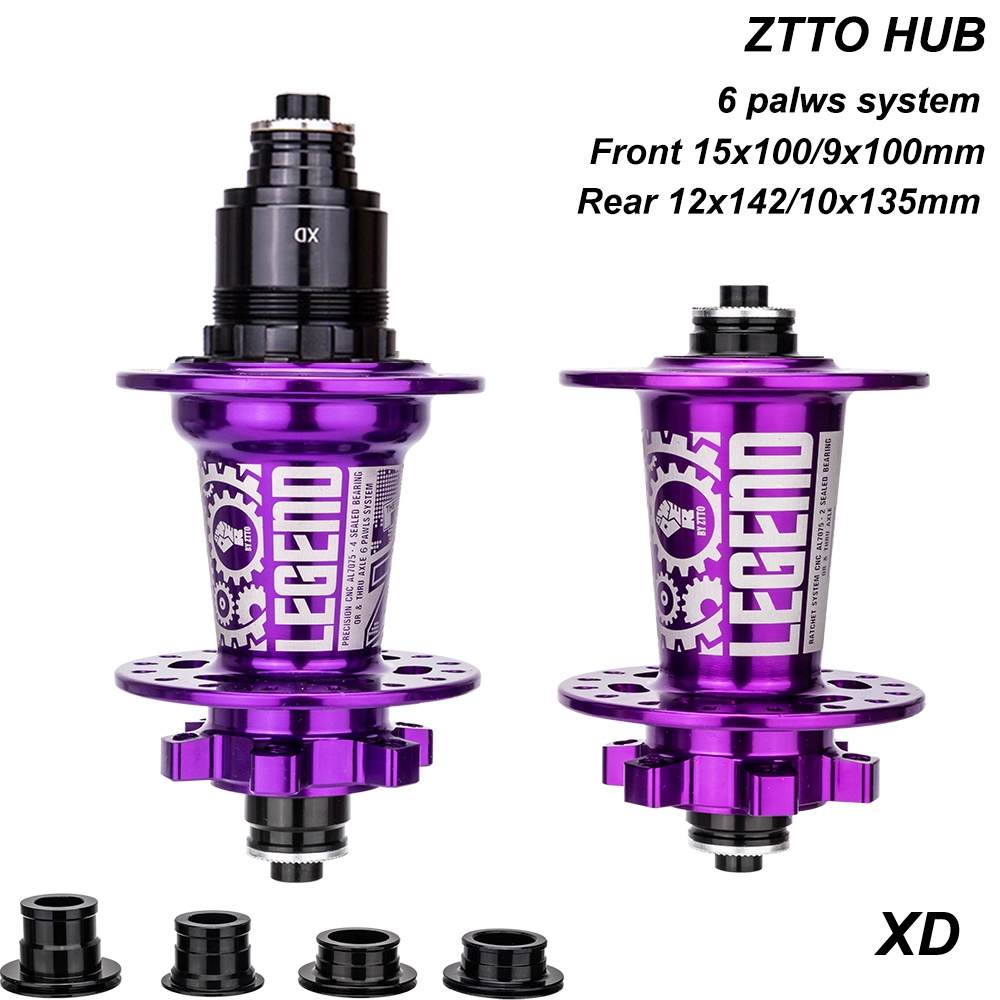 ZTTO MTB Hub Bike 6 Pawls Disc Brake Hub 32Hole Hub DR290 | Shopee ...