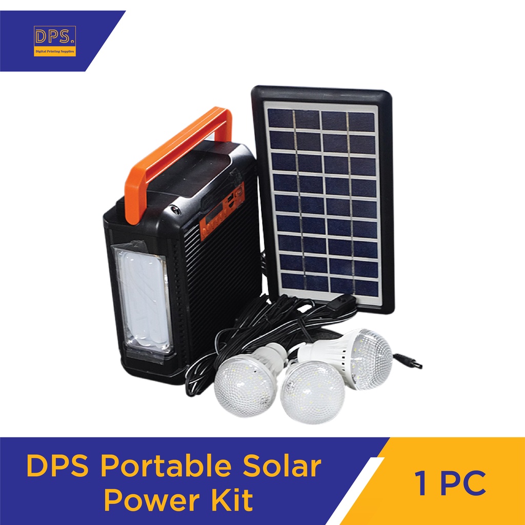 DPS Solar Power Kit Big & Mini Portable Power Station Multi-Functional ...