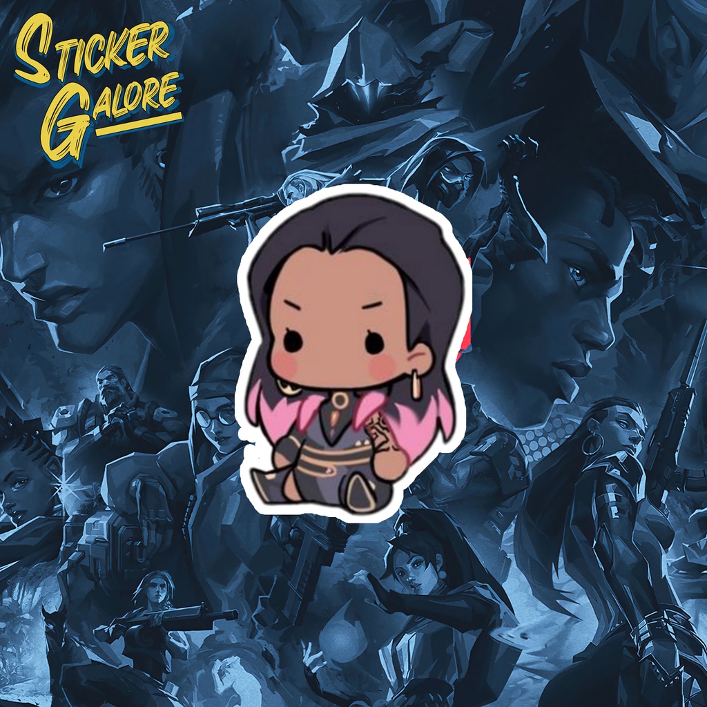 REYNA VALORANT SPRAY STICKERS (WATERPROOF AND SCRATCH PROOF, VINYL ...