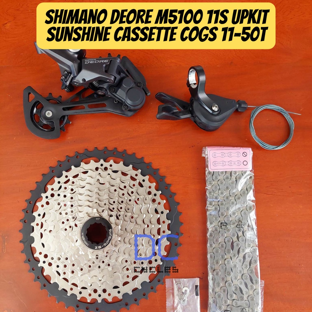 Shimano Deore 11 speed upkit (Sunshine cogs) | Shopee Philippines