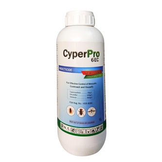 CyperPro 6EC 1Liter CYPERMETHRIN Fogging ULV Mist Spray Solution for ...