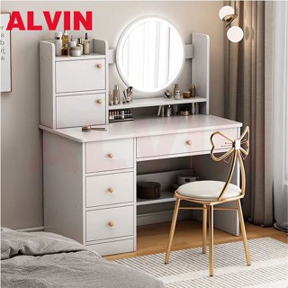 ALVIN Dressing Table Bedroom Minimalist Modern Ins Dressing Table ...