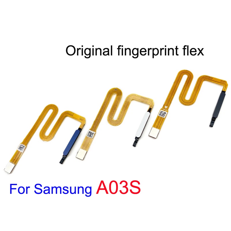 Original Fingerprint Power Button Finger Print Flex For Samsung Galaxy ...