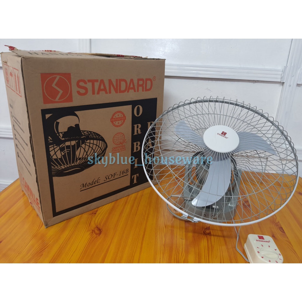 Standard Electric Fan Orbit Fan 16" Banana Blade SOF 16B | Shopee Philippines