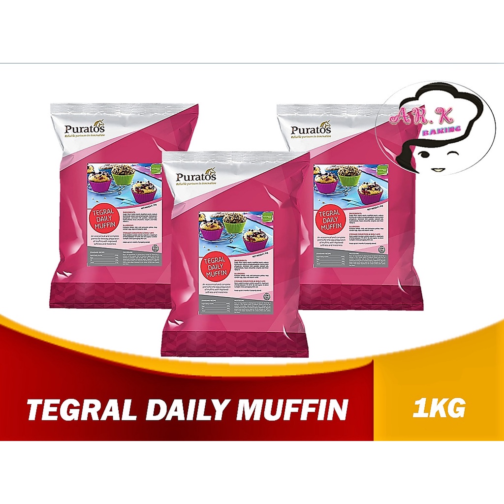 Puratos Premix Tegral Daily Muffin 1kg | Shopee Philippines