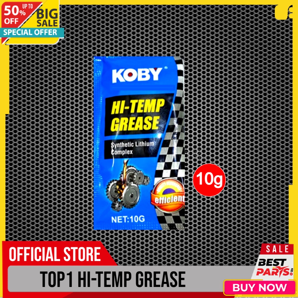 HI-TEMP GREASE [10g/25g] Synthetic Lithium Complex High Temperature ...