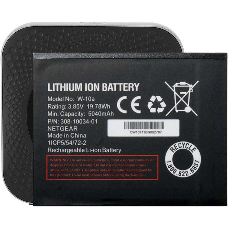 Lithium Ion Rechargeable Battery W-10a for Netgear Nighthawk Router ...