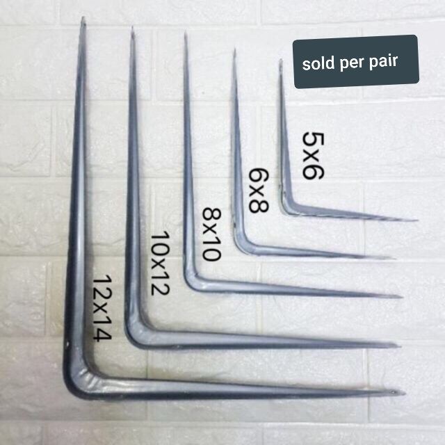 Shelf Brackets with Tox and Screws L Type Bracket Shelves Bracket Per ...