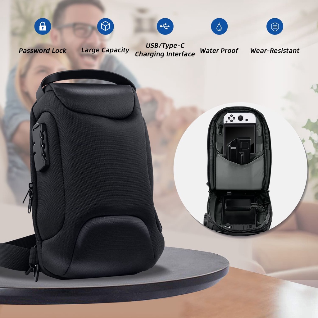 Portable Waterproof Chest Bag for Steam Deck - Black | Shopee Philippines