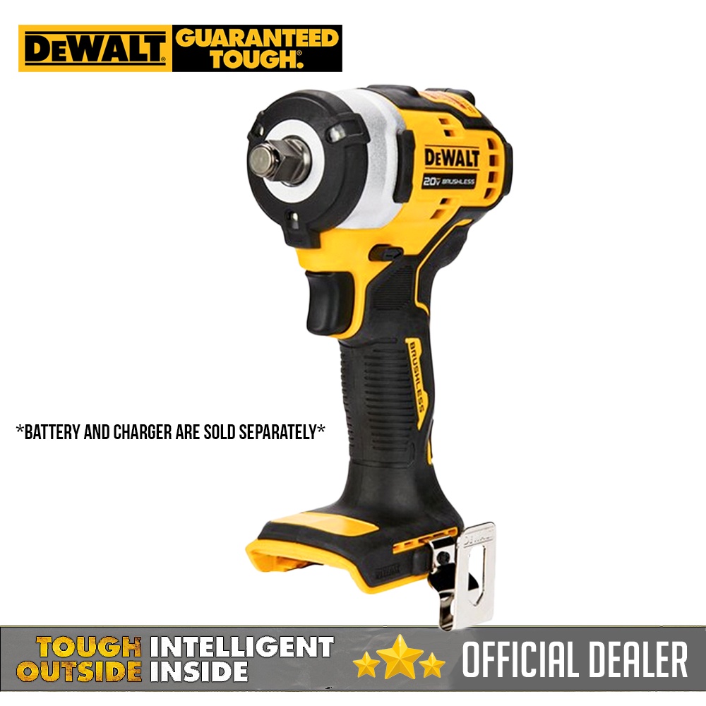 DeWalt DCF911N -B1 Brushless Cordless Impact Wrench 20V Max Li-Ion ( Bare Tool Only ) DCF911 ...