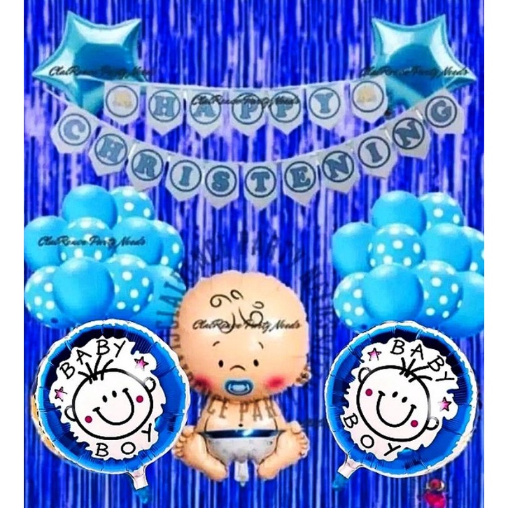 Chrstening Package C Party Decoration Party Needs | Shopee Philippines