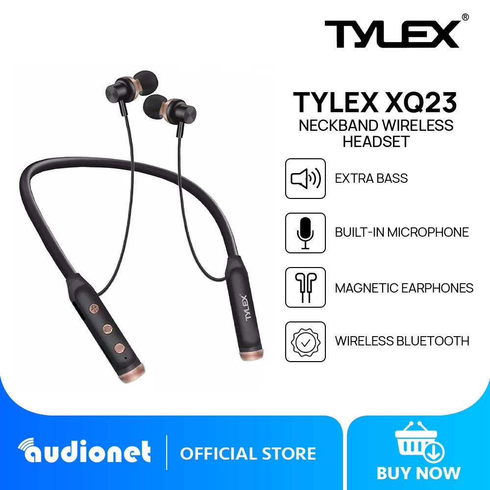 TYLEX XQ23 In-Ear Wireless Bluetooth HIFI Stereo Neckband Magnetic ...
