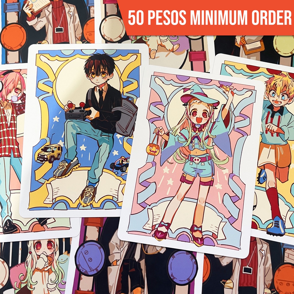 Toilet-bound Hanako-kun Anime Tarot Cards | Shopee Philippines
