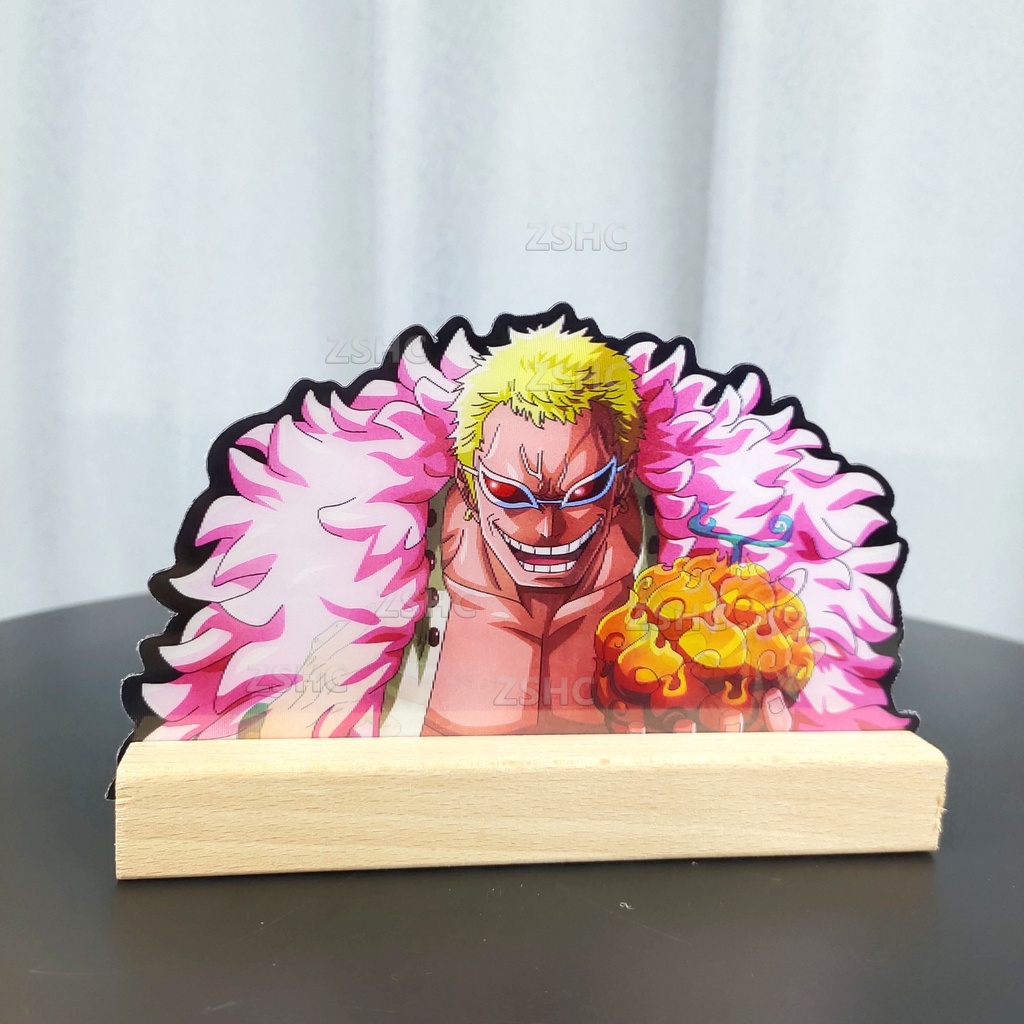 ONE PIECE Donquixote Doflamingo Anime Motion Car Sticker Waterproof ...
