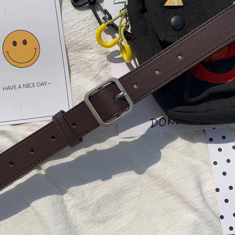 Toras Belt Korean Fashion Women Belts Leather Metal Buckle Waist Belts ...