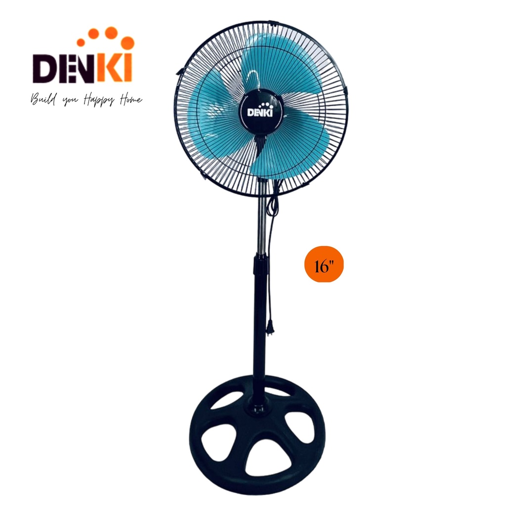 Denki 16"A Stand Fan (Green) | Shopee Philippines