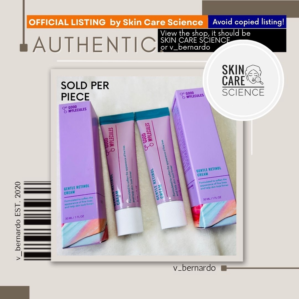 GOOD MOLECULES Gentle Retinol Cream | Shopee Philippines