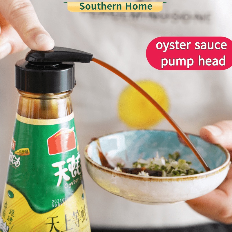 COD Oyster Sauce Pump Head Pressurized Nozzle Head Syrup Pump Head Bottle Press Pump | Shopee ...