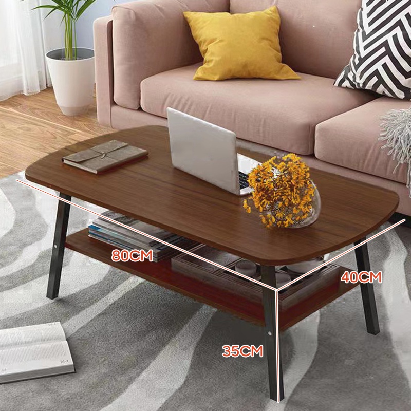COD New Style Sofa Table 2 layers Coffee Table Tea Desk Center Table ...
