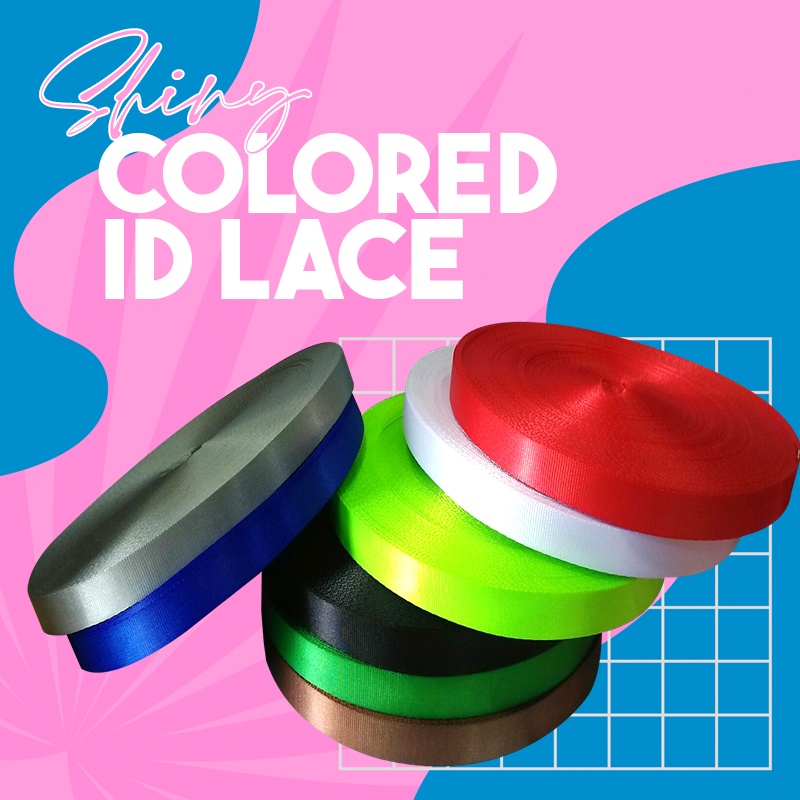 Lanyard ID Lace for ID Lace Making 1.5 Shiny 55yards/roll / 1/2 ...