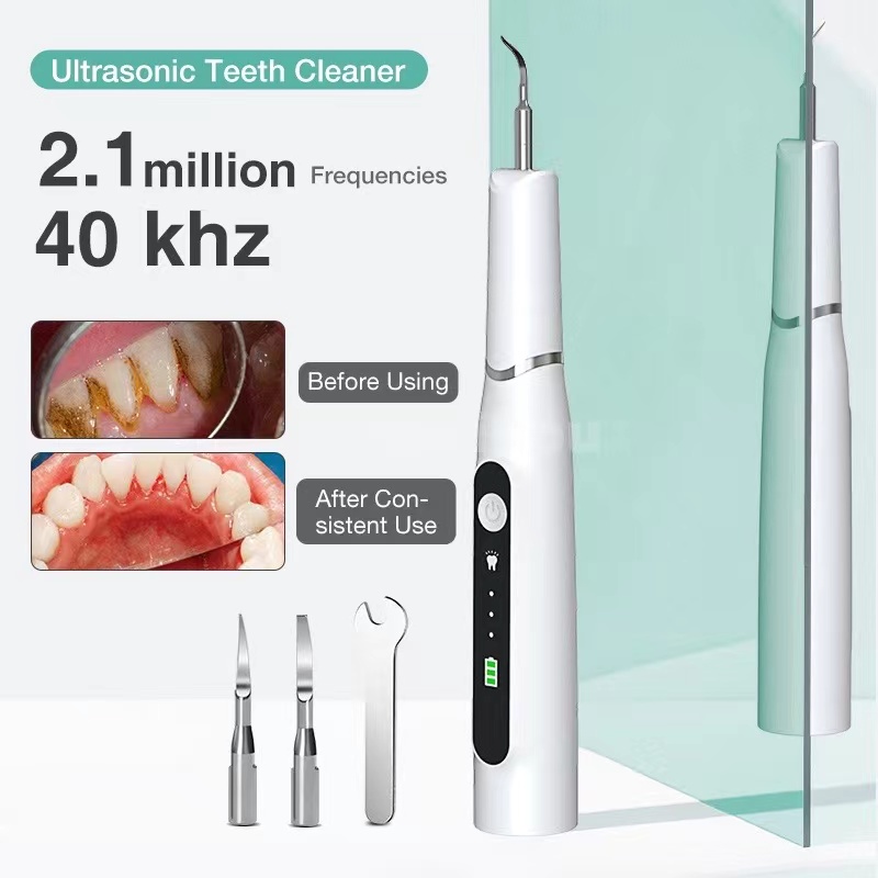 Tooth Cleaner Tartar Ultrasonic Tartar Remover Smart Ultrasonic Tooth ...