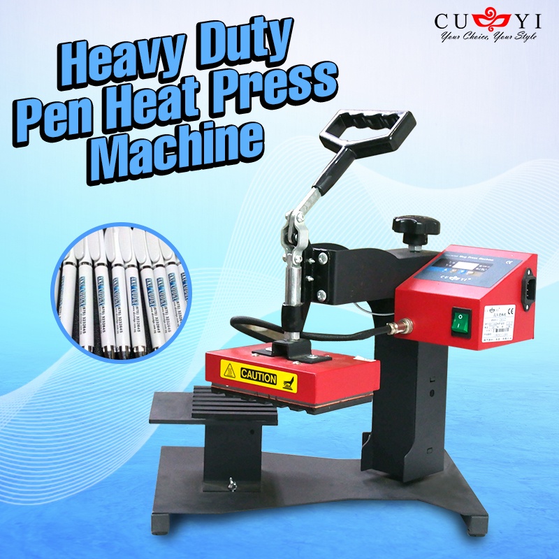 Cuyi Pen Press Machine Heavy Duty For Printing Brand 6 Slots | Shopee ...