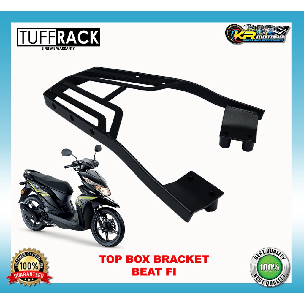 Monorack Top Box Bracket Flat Bar for Motorcycle / Scooters - TUFF Rack ...