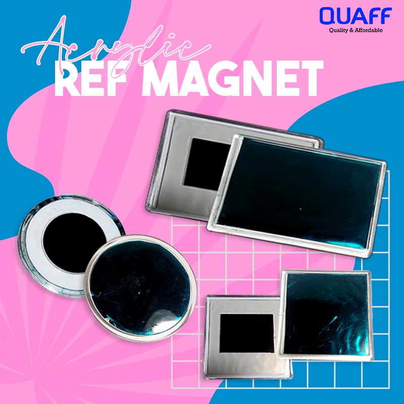 QUAFF Acrylic Ref Magnet / Acrylic Keychain / Photo Insert Keychain ...