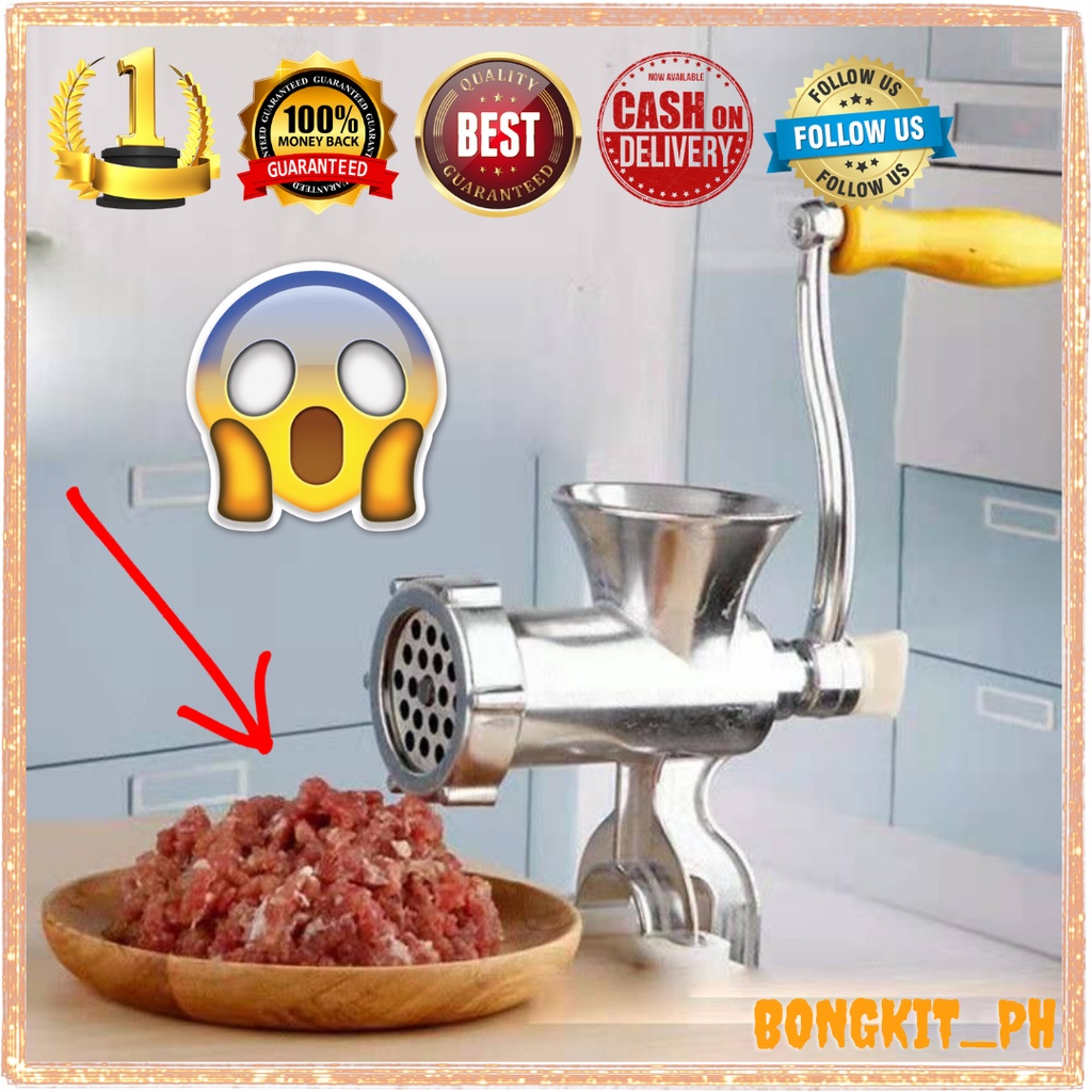 Authentic Meat Grinder Giniling Maker/ Kitchen Home Cast Iron Manual ...