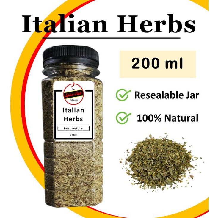 Herbs and spices (200ml reaselable jar) | Shopee Philippines