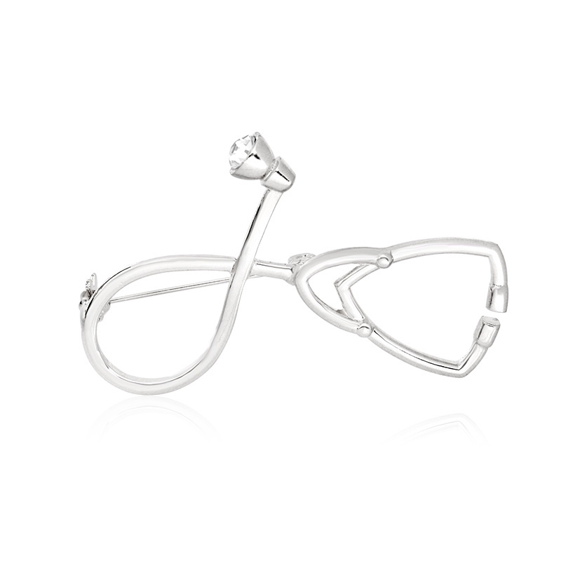 Creative Medical Brooch Badges Uterine Lung Teeth Syringe Brooches Pin ...