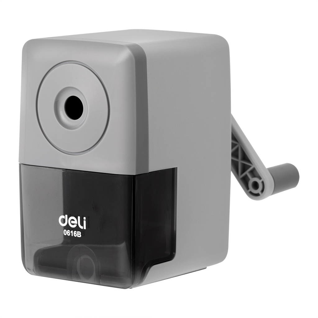 Deli E0616B Rotary Pencil Sharpener Hand Crank Manual Mechanical Pencil ...