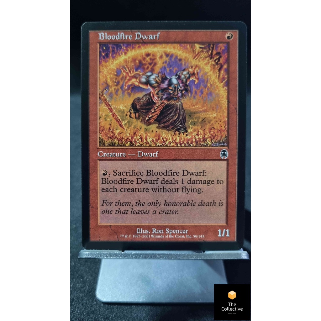 Magic the Gathering - MTG Card Game - Bloodfire Dwarf - [ID: RB1 ...