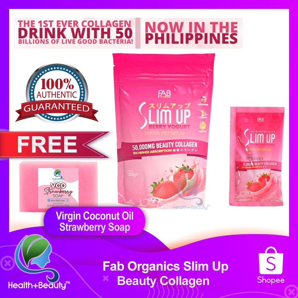 Slim Up 50,000MG Beauty Collagen 10 Sachets per Pack | Shopee Philippines