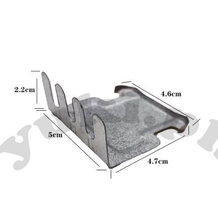 (100pcs) W clip Double furring clip wclip Metal furring wall clip for ...