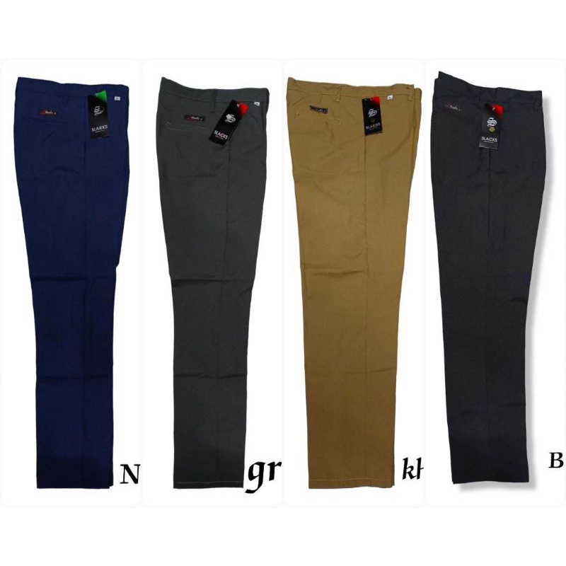 slacks khaki / navy blue / Gray /black OVERSIZED | Shopee Philippines