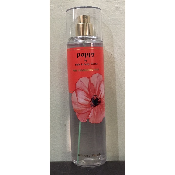 Bath & Body Works Poppy Fine Fragrance Mist, 236ml | Shopee Philippines