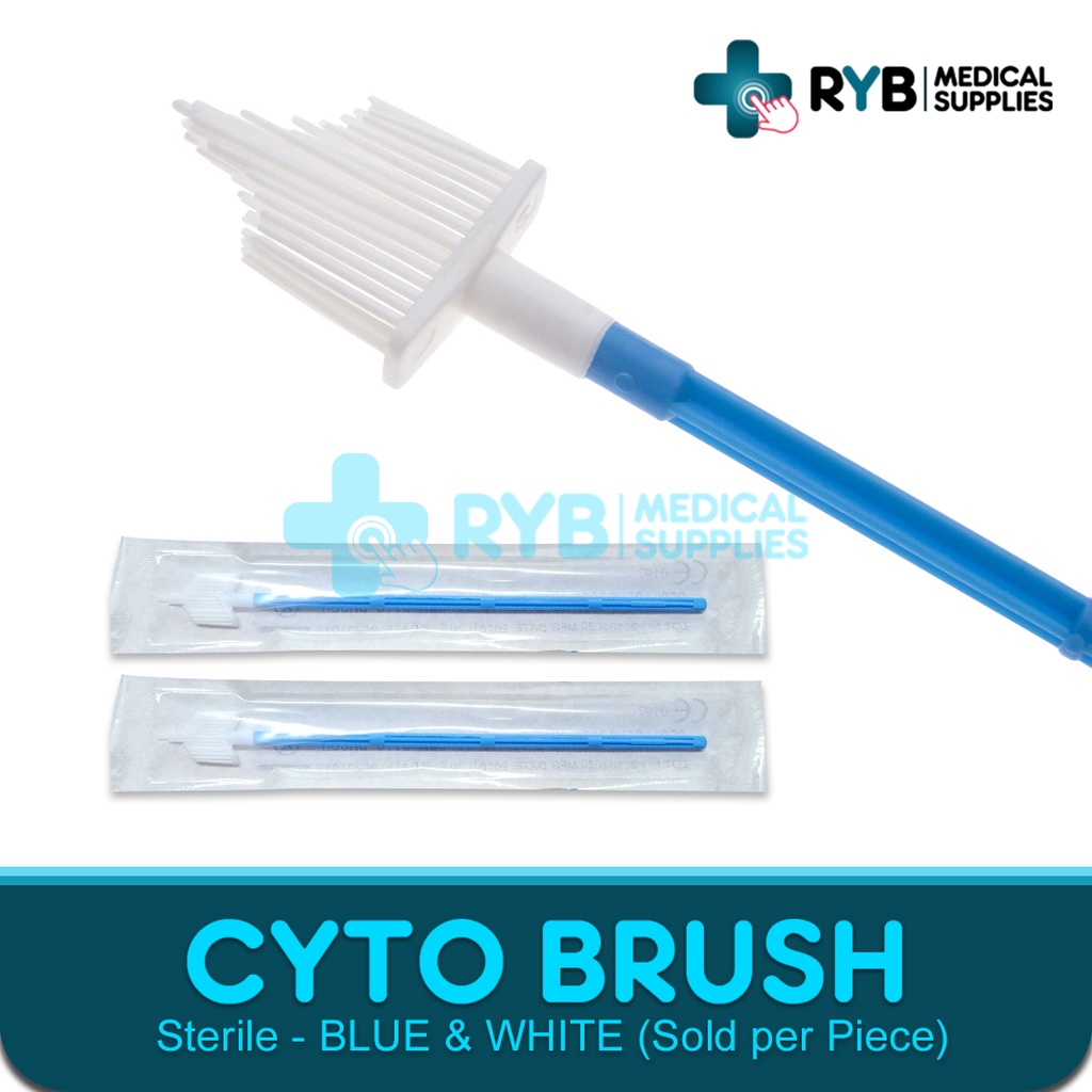 Cyto Brush Blue Sterile / Smear Brush (Sold per Piece) | Shopee Philippines