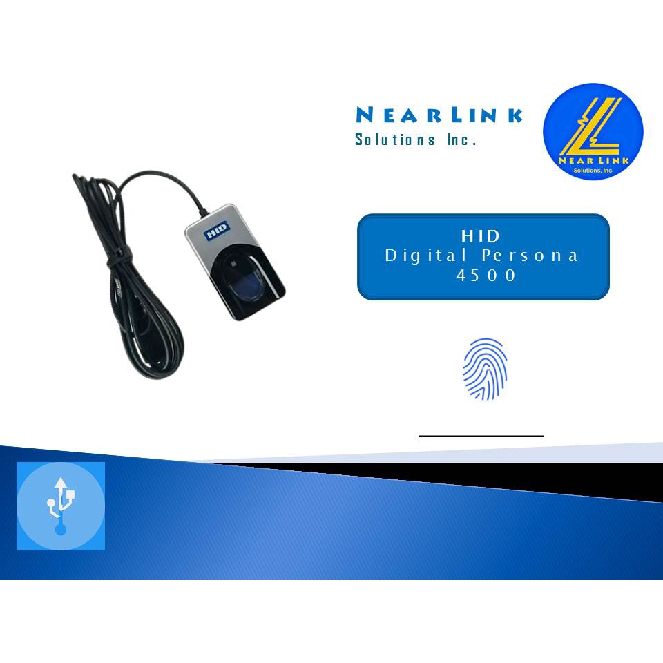 HID Digital Persona Fingerprint Reader 4500 | Shopee Philippines
